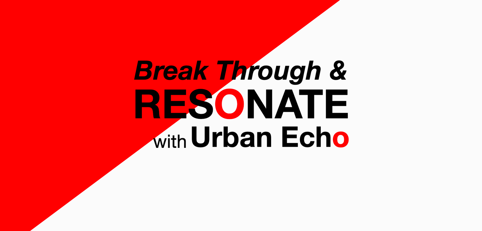 Urban Echo Homepage | Tailored Digital Communication Services